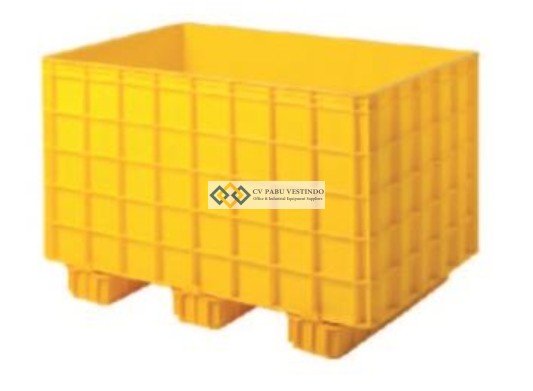 Box Container Rapat + Kaki Pallet Rabbit 7099+K | CV Pabu Vestindo
