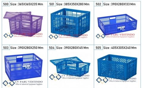 Jual Box Container Keranjang Plastik Industri Serbaguna Ukuran Besar ...