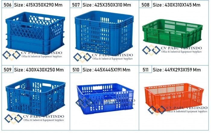 Jual Box Container Keranjang Plastik Industri Serbaguna Ukuran Besar ...