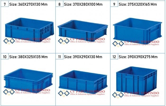 Jual Box Container Keranjang Plastik Industri Serbaguna Ukuran Besar ...