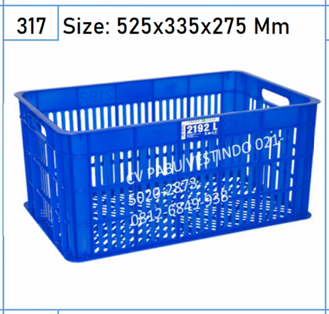 2192 Keranjang Box Container | CV Pabu Vestindo