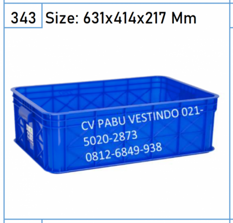 2292 Box Keranjang Container | CV Pabu Vestindo