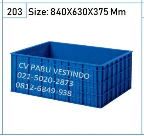 7006 Box Container Keranjang Rapat | CV Pabu Vestindo