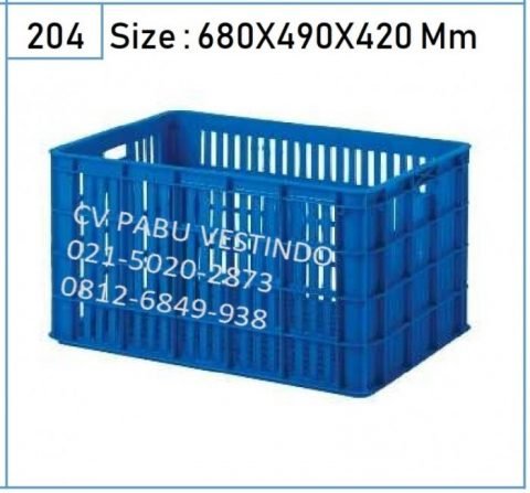 7007 Keranjang Container Berlubang | CV Pabu Vestindo