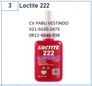 Loctite 222 Threadlocking Adhesive | CV Pabu Vestindo